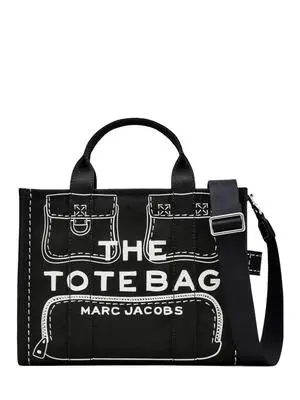 Marc Jacobs Trompe L'oeil Medium Tote Bag - Black