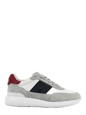 Hogan Panelled Low-top Sneakers - White