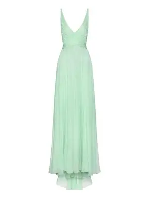 VALENTINO Valentino Sleeveless V-Neck Evening Dress
