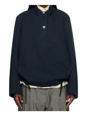 Studio Nicholson Casual Long-sleeve Jacket - Black