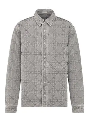 Dior Cannage Overshirt - Grey