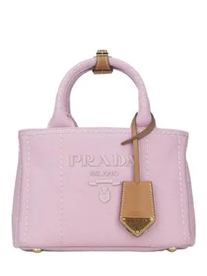 Prada Double Handle Handbag - Pink