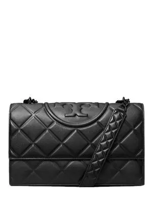 Tory Burch Fleming Convertible Shoulder Bag - Black