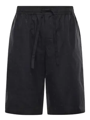 Dolce & Gabbana Wide-leg Drawstring Shorts - Black