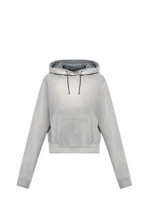 MAISON MARGIELA Washed Drawstring Hoodie - Gray