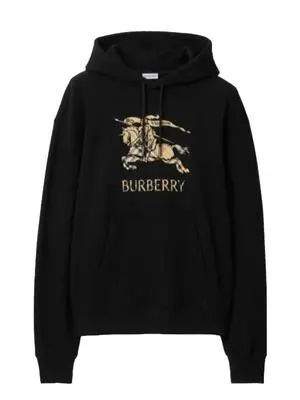 Burberry Ekd Ombré Hoodie - Black