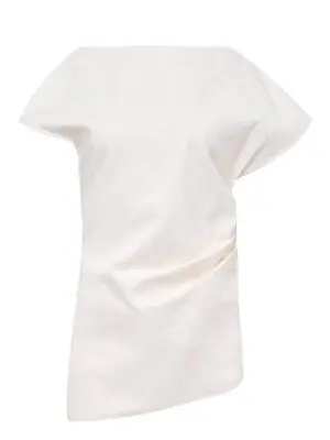 J.W.ANDERSON JW Anderson Lace Panelled Asymmetric Blouse