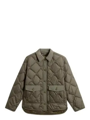 WOOLRICH Woolrich Heritage Stand Collar Quilted Jacket