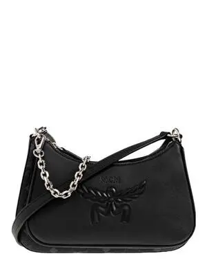 Mcm Aren Duo Shoulder Bag - Black