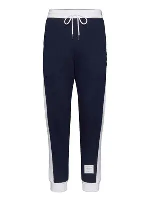 Thom Browne Mid-rise Track Trousers - Blue