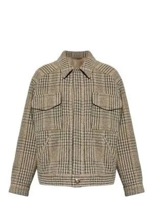 Isabel Marant Étoile Folco Checked Jacket - Beige