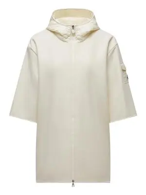Moncler Poczno Zip-up Cape - White
