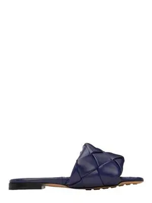 Bottega Veneta Bottega Veneta The Lido Flat Sandals Blue