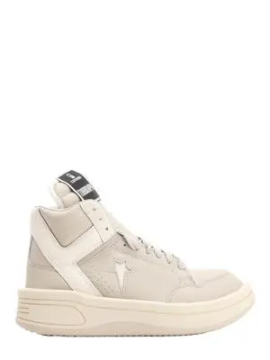 CONVERSE X DRKSHDW Leather High-top Sneakers - Nude
