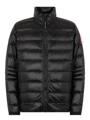 Canada Goose Quilted High Collar Down Jacket - Black