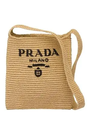 PRADA Prada Raffia Tote Bag