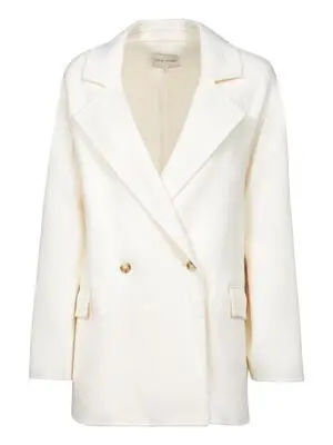 LOULOU STUDIO Double Breasted Blazer - White