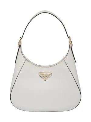 Prada Leather Shoulder Bag - White