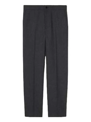 Gucci Tailored Pressed Crease Trousers - Black