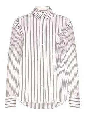 Loulou De Saison Maud Striped Shirt - White
