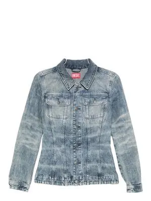 DIESEL® Diesel De Katerin Button-Up Denim Jacket