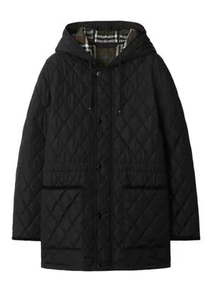 BURBERRY Burberry Devon Quilted Hooded Parka