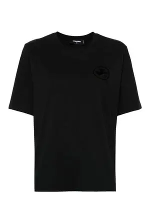 DSQUARED2 Dsquared2 Flocked Logo T-Shirt