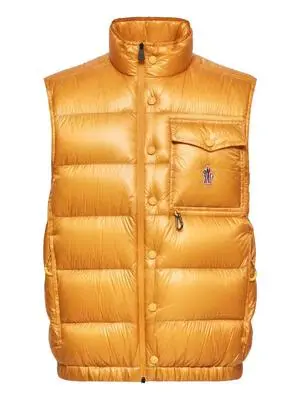 Moncler Moncler Grenoble Uychi Quilted Down Vest Yellow