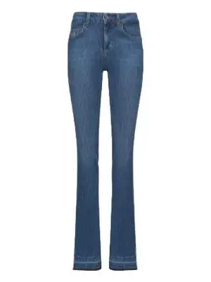 LIU JO Liu Jo Long Denim Jacket With Belt Loops