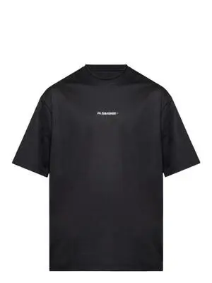 JIL SANDER Logo Printed Crewneck T-shirt - No