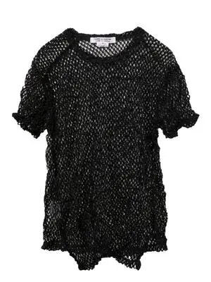 Comme Des Garçons Mesh T-shirt - Black