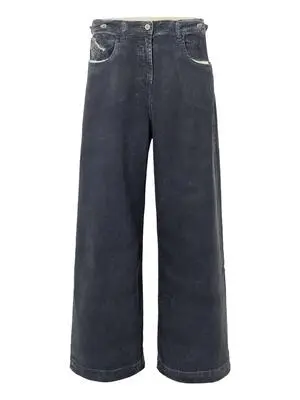 Attico Belted Jeans - Black