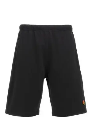 Kenzo Pop Embroidered Shorts - Black