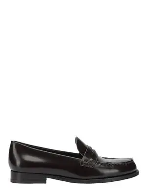Tory Burch Round Toe Loafers - Brown