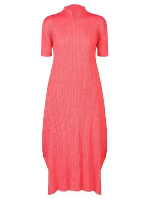PLEATS PLEASE BY ISSEY MIYAKE Midi Dress - Pink