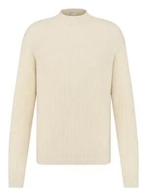 Dior Icons Mock Neck Sweater - Ivory
