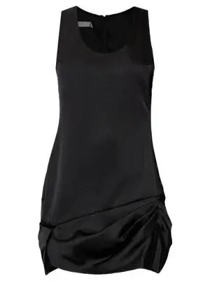IRO PARIS Sleeveless Dress With Pleated Detail - Black