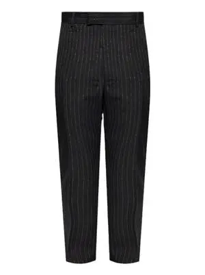 ALEXANDER MCQUEEN Alexander McQueen Lurex Thread Tailored Trousers