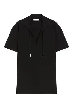 Max Mara Poltava Short-sleeved Drawstring Jumper - Coal