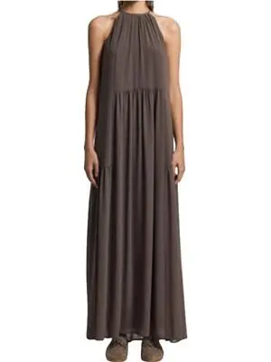 PESERICO Peserico Punto Luce Halterneck Maxi Dress