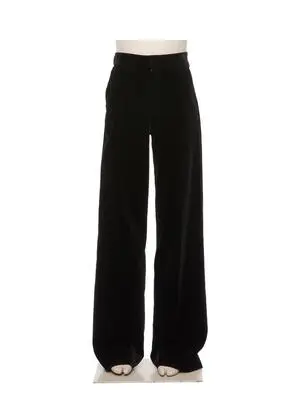Valentino Garavani Zipped Wide-leg Trousers - Black
