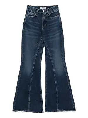 ICON DENIM LOS ANGELES Stella Flared Jeans - Black