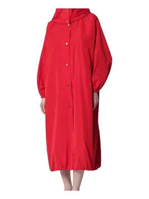 RÓHE Long Sleeve Casual Jacket With Hood - Red