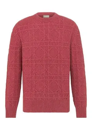 Dior Icons Cannage Sweater - Pink
