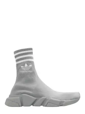 BALENCIAGA Balenciaga X Adidas Logo Embroidered Sock Sneakers