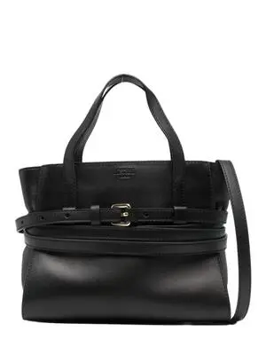 Moschino Moschino Belted Top Handle Tote Bag Black