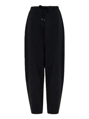Sportmax Drawstring Track Pants - Black