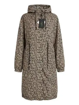 Max Mara Hooded Trench Coat - Gray