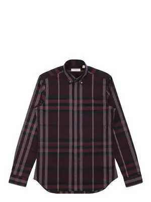 Burberry Plaid Shirt - Black