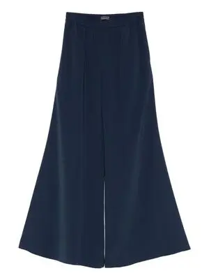GIANLUCA CAPANNOLO Wide-leg Casual Pants - Blue